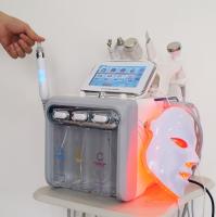 China 8 In 1 Facial H2O2 Bubble Machine Ultrasonic Hydrogen Oxygen Facial Machine for sale