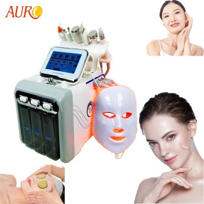 China Small Aqua Peel H2O2 Bubble Machine 7 In 1 Skin Microdermabrasion Machine for sale