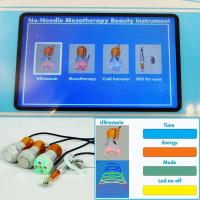 China 5 In 1 Eye Mesotherapy No Needle Machine / Ultrasonic Beauty Machine for sale