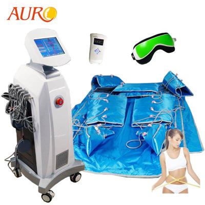 China 4 In 1 EMS Far Infrared Pressotherapy Slimming Machine Lymphatic Drainage for sale