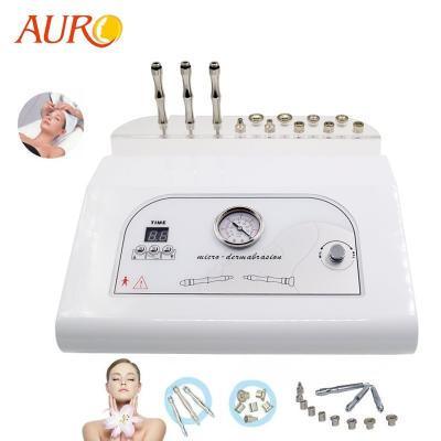 China Blackhead Portable Microdermabrasion Machine Exfoliator With 9 Diamond Tip for sale