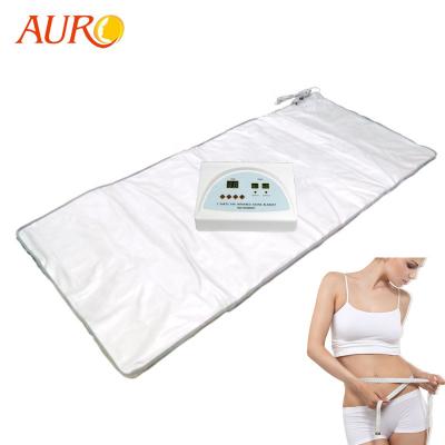China 2 Zone Far Infrared Pressotherapy Thermal Sauna Blanket For Detox for sale