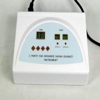 China 2 Zone Far Infrared Pressotherapy Thermal Sauna Blanket For Detox for sale