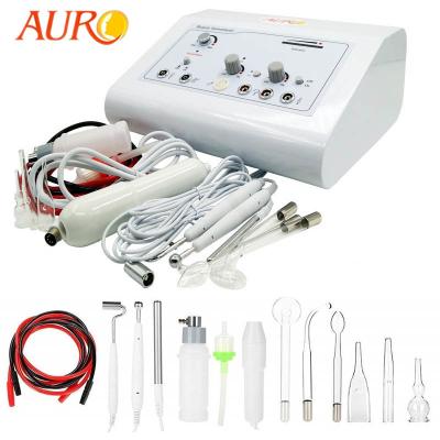 China High Frequency Skin Therapy Machine Galvanic Current Facial Vacuum Spray Beauty Machine 4 In 1 for sale