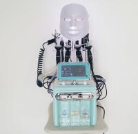 China Hydrafacial Dermabrasion H2O2 Bubble Machine Hydrogen Oxygen 9 In 1 Microdermabrasion Beauty Instrument for sale