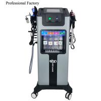 China 8 In 1 Skin Scrubber H2O2 Bubble Machine Hydrafacial Aqua Peel Hydra Dermabrasion Oxygen Spray Removes Wrinkles for sale