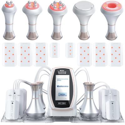 China Lipo Laser 80k Ultrasonic Cavitation Machine Vacuum Therapy RF Skin Care Anti Aging for sale