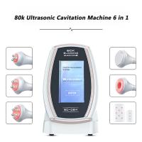 China 150W 80K Ultrasound Fat Cavitation Slimming Machine 6 In 1 Lipo Laser for sale