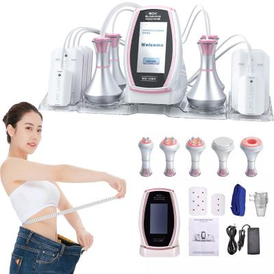 China 80Khz Ultrasonic Vacuum RF Lipo Laser Cavitation Machine Fat Removal for sale