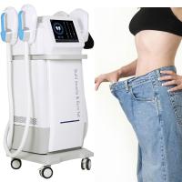 China 4 Handles EMS Sculpt Machine Muscle Stimulator Belly Fat Burning Butt Lifting Spa Equipment for sale