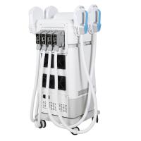 China 4 Handles EMS Sculpt Machine Muscle Stimulator Belly Fat Burning Butt Lifting Spa Equipment for sale
