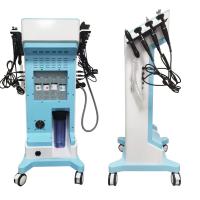 China Facial H2O2 Bubble Hydrogen Oxygen Spray Remove Blackheads Reduce Eye Wrinkles 8 In 1 Machine for sale