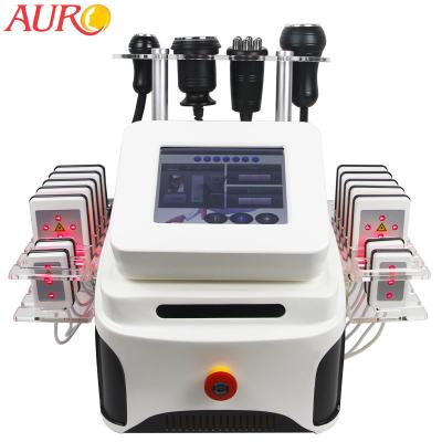 China 40K Vacuum Laser Cavitation System Small Vacuum Vertical Cellulite Reduction Body Sculpting Machine for sale