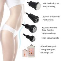 China 40K Vacuum Laser Cavitation System Small Vacuum Vertical Cellulite Reduction Body Sculpting Machine for sale