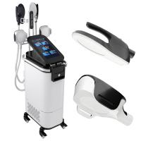 China 4 Handles Body Slimming Machine Screen 15.6 Inch Cool Sculpting Magnetic Thin Muscle Building for sale