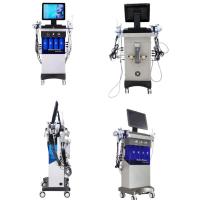 China CE H2O2 Hydrafacial Machine Dermabrasion Ultrasound Skin Scrubber Vibration Cleaning Oxygen Jet Peel Machine for sale