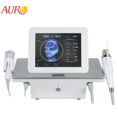 China 4 Needle Cartidges Electric Face Lift Machine RF Microneedling And Cryo Cold Hammer for sale