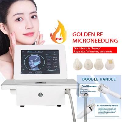 China Facial Y Corporal Fractional Rf Microneedle Machine For Salon 2 Handles for sale