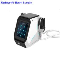 China Dual Handles Body Slimming EMS Muscle Stimulator EMS Sculpting Machine With Touch Screen for sale