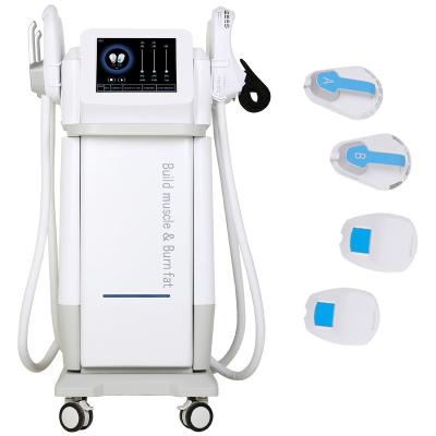China Body Sculpt Muscle Stimulation Rf 4 Handles Emslim Machine For Beauty Salon for sale