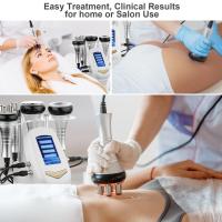 China Fat Cavitation Radio Frequency Machine Multifunctional 4 In 1 Weight Loss Vacuum RF Cavitation Machine for sale