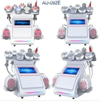 China 9 In 1 Vacuum Roller RF Cavitation Lipolaser Machine EMS Body Slimming Massage Cavitation Device for sale