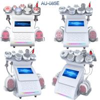 China 9 In 1 Ultrasonic Fat Reduction Lipo Vacuum Slimming Machine Radio Frequency Cavitation Machine for sale