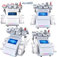 China 80KHz Cavitation Body Slimming Machine Eye Skin Smoothing Fading Black Circle Solution With 8 Laser Pads for sale