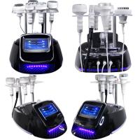 China 6 In 1 Microcurrent 80K Cavitation Slimming Machine With 3 Vacuum Probes Skin Rejuvenation for sale