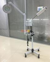 China Vapozone Facial Skin Care Machine 2 In 1 Magnifying Light Salon Facial Steamer for sale