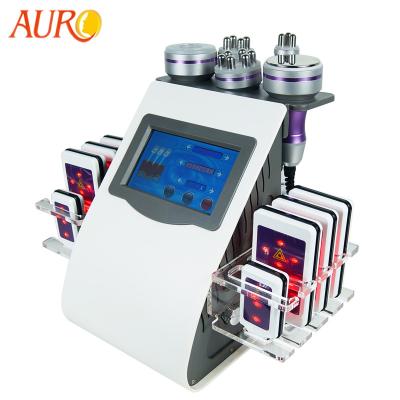 China RF Unoisetion Laser Cavitation Machine 6 In 1 For Beauty Salon for sale
