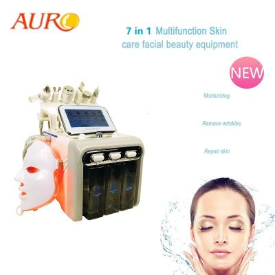 China Spa 7 In 1 H2O2 Bubble Machine Hydro Facial Skin Cleansing Machine for sale