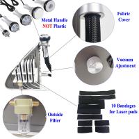 China Laser Fat Removal Lipo Cavitation Machine 6 In 1 Radio Frequency Skin Tightening Device for sale