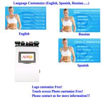 China AURO Vacuum Cavitation Slimming Machine 5 In 1 RF 40K For Weight Loss for sale