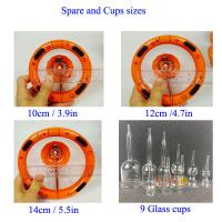 China Salon White Breast Enhancement Machine Vibration Vacuum Butt Lift Machine for sale
