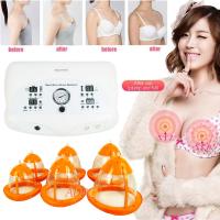 China Salon White Breast Enhancement Machine Vibration Vacuum Butt Lift Machine for sale