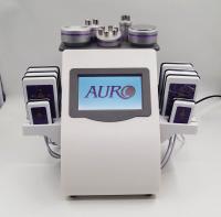 China Lipolaser Vacuum Ultrasound RF Body Slimming Device Radio Frequency 6 In 1 for sale