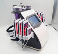 China Purple RF Laser Lipo And Cavitation Machine 6 In 1 Cellulite Fat Removal Machine for sale