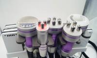 China Purple RF Laser Lipo And Cavitation Machine 6 In 1 Cellulite Fat Removal Machine for sale