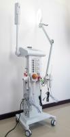China Face Lift Steamer Ozone High Frequency Machine 14 In 1 Magnifying Lamp for sale