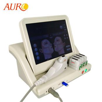 China 3.0mm 4.5mm 2D HIFU Slimming Machine Skin Tightening Wrinkle Removal for sale
