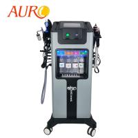 China 1.5 MHz Hydrafacial H2O2 Bubble Machine 8 In 1 Water Oxygen For Salon for sale