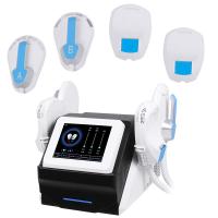 China Spa EMS Fitness Muscle Stimulator Machine HI EMT 4 Handles White Color for sale