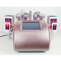 China S Shape 220V Laser Lipo Cavitation Machine 9 In 1 Vacuum RF Photon Therapy for sale