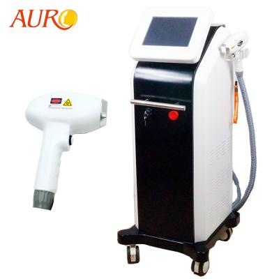 China Permanent 808 Diode Laser Hair Removal Machine 12 Bars 110V / 220V / 240V for sale
