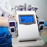 China BIO Vacuum 40K Ultrasonic Cavitation Machine Purple 9 In 1 RF Slimming Machine for sale
