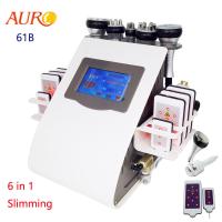 China Salon RF Laser Lipo Cavitation Machine 6 In 1 110V 220V For Weight Loss for sale