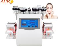 China Multipolar Skin Lift Lipo Cavitation Machine RF 9 In 1 Cellulite Reduction Device for sale