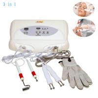 China 3 In 1 Galvanic BIO Microcurrent Machine 35W Face Wrinkle Remover Machine for sale
