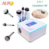 China 40K RF 3 In 1 Fat Burning Machine Vacuum Cavitation Body Sculpting Machine for sale